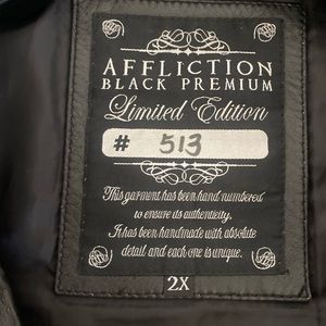 Affliction | Jackets & Coats | Affliction Black Premium Limited Edition ...
